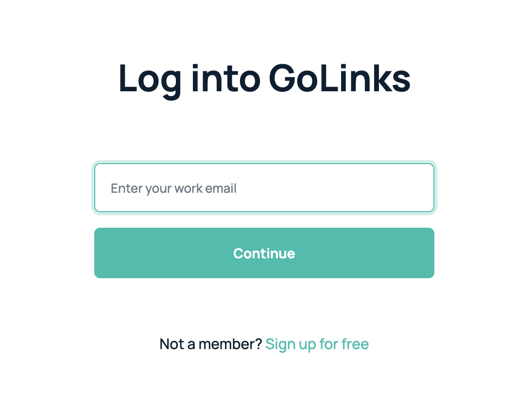 The GoLinks® Help Center - GoLinks 101 Guide